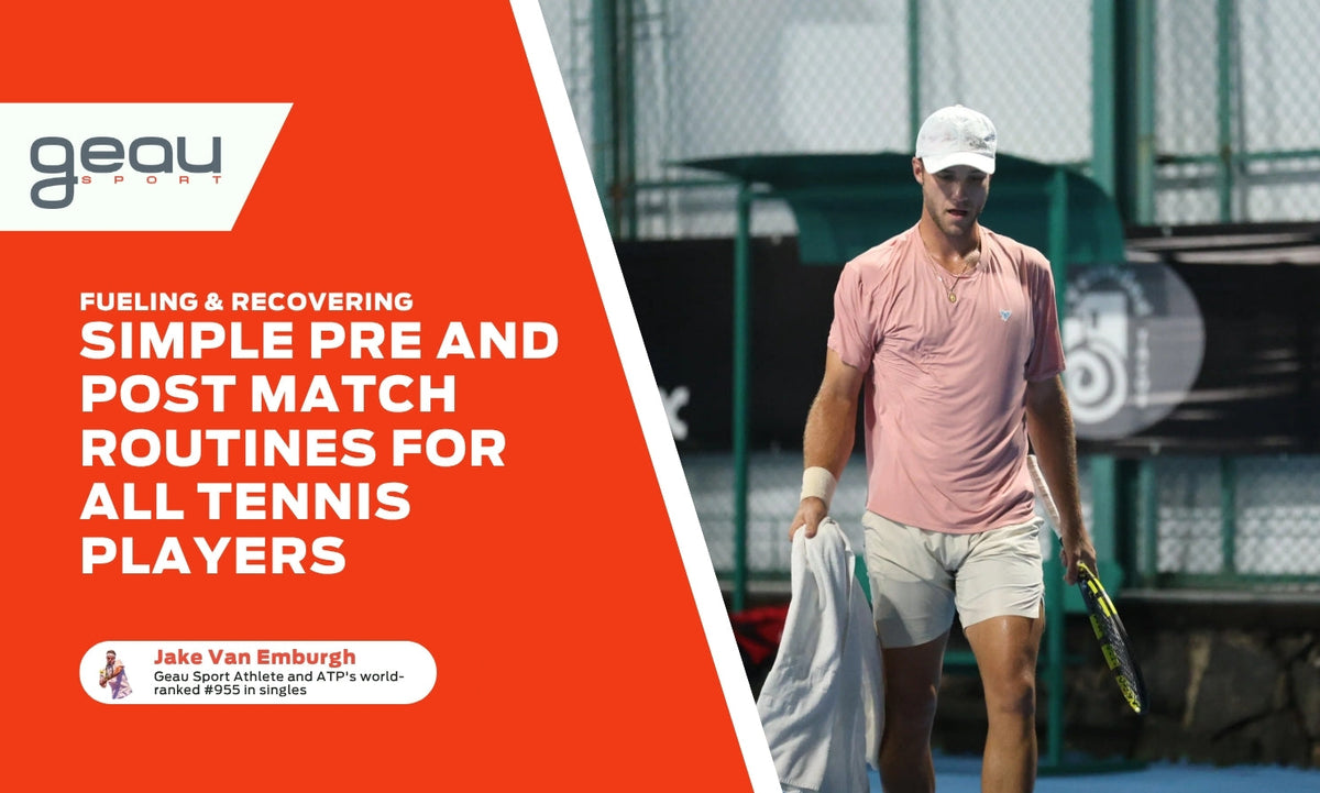 Pre & Post-Match Tips for Tennis + Your Premium Tennis Bag – Geau Sport